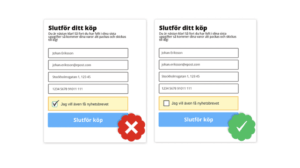 Consent according to GDPR - Example and template | Rule